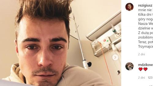 reZigiusz: dziewczyna youtubera w szpitalu. 'Moja ukochana walczy ...