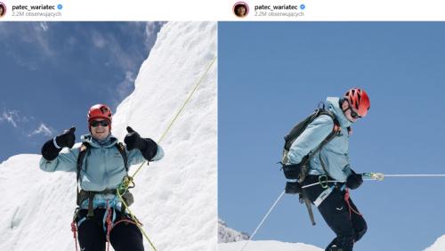 Patec zdobył Mount Everest! Pokazał zdjęcie ze szczytu najwyższej góry ...