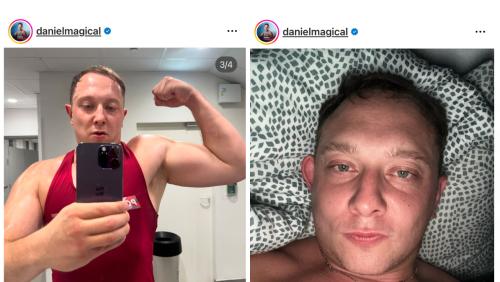 Daniel Magical pokazał nagie zdjęcie. TO miejsce zasłonił swoim ...
